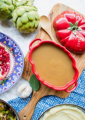 Turkey Au Jus Gravy • The Heirloom Pantry