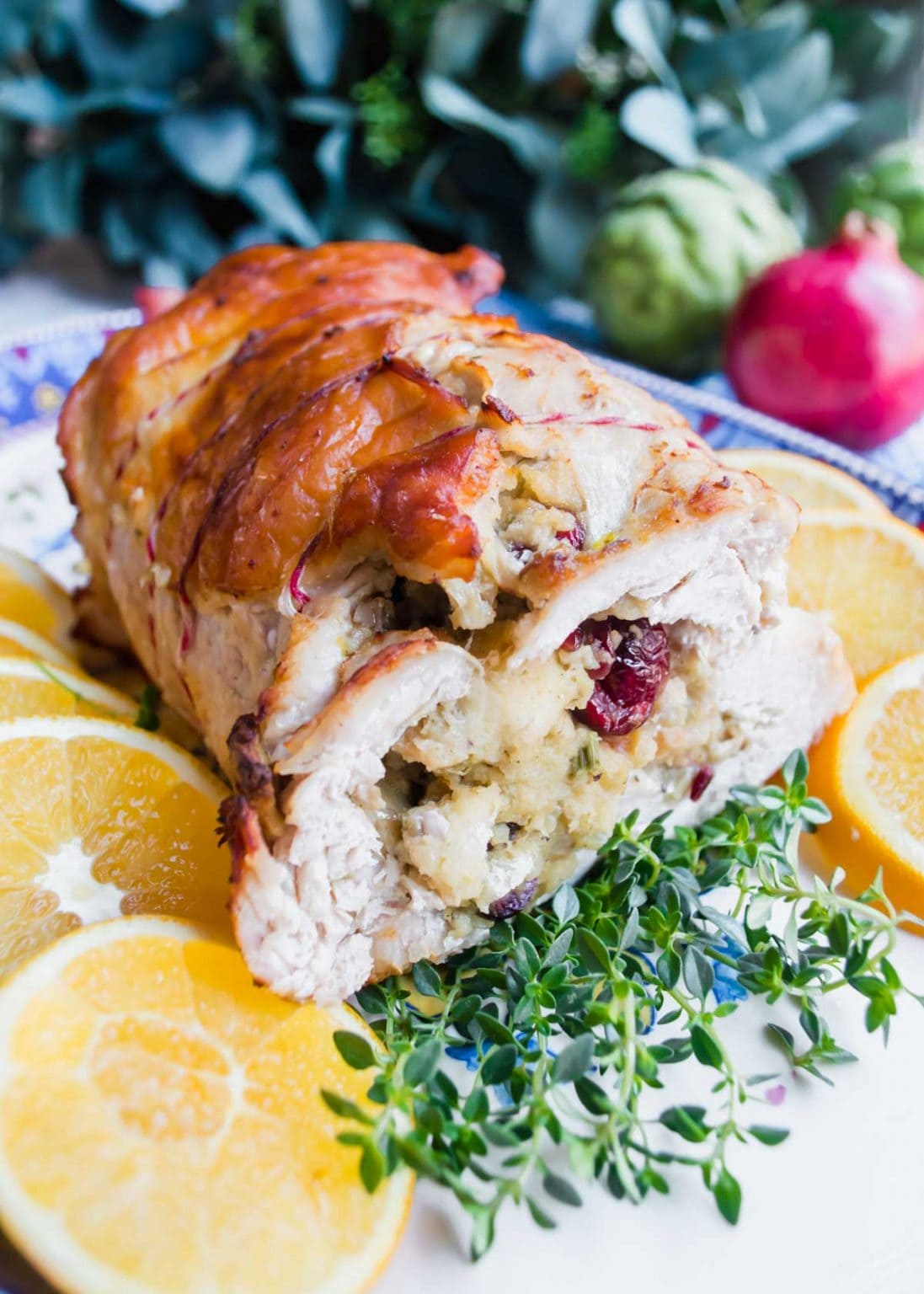 Rolled Turkey Roulade • The Heirloom Pantry