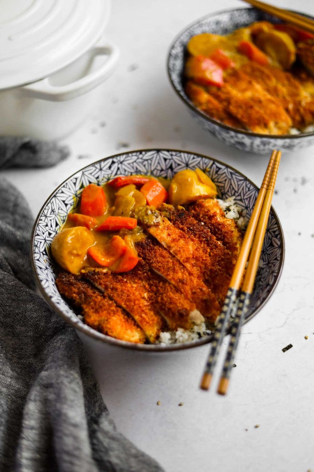 Chicken Katsu Curry (Japanese Chicken Cutlet Curry) • The Heirloom Pantry