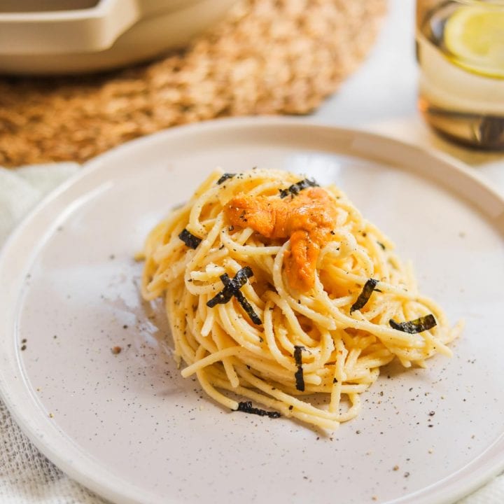 Uni Pasta (Sea Urchin Cacio e Pepe) • The Heirloom Pantry