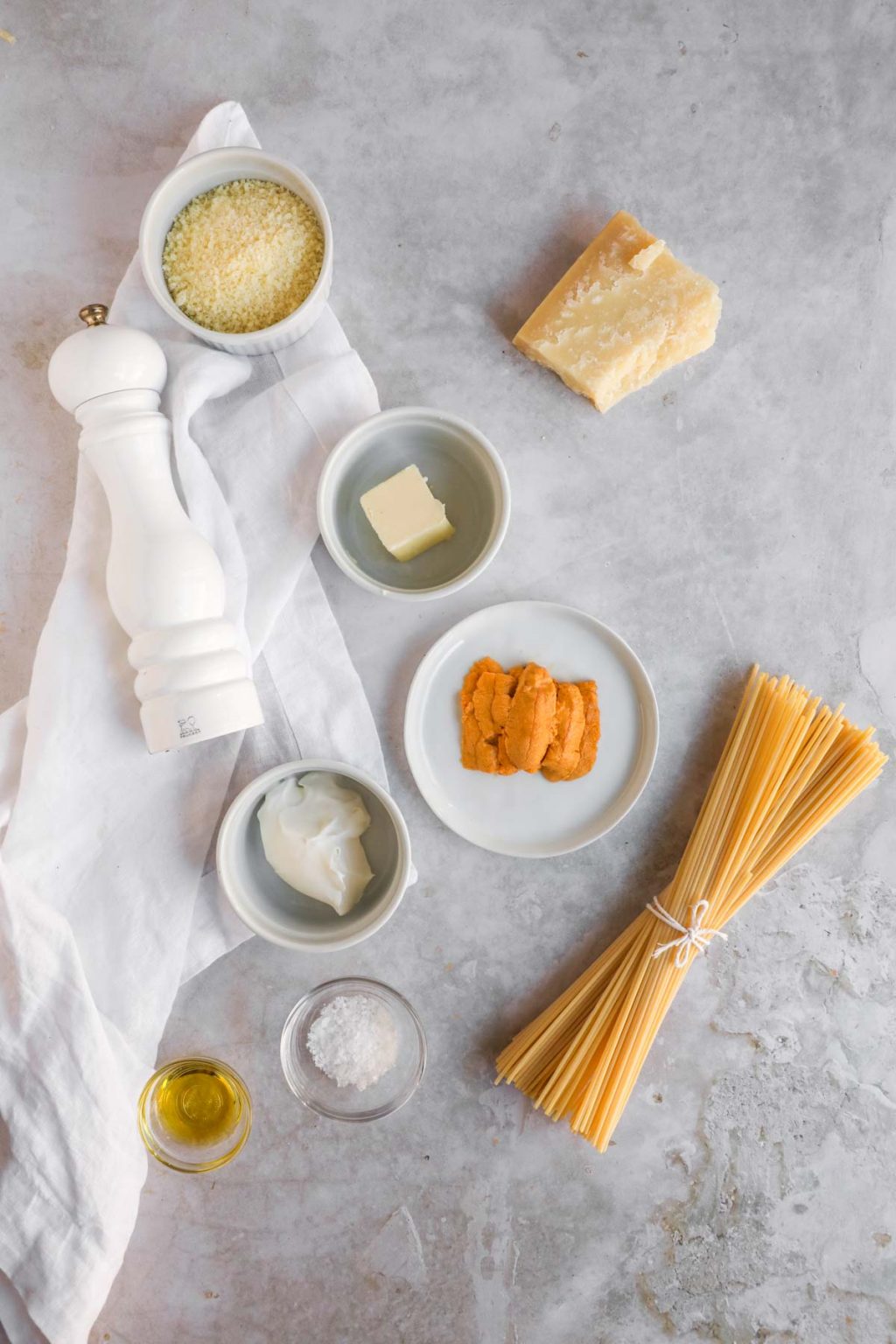 Uni Pasta (Sea Urchin Cacio e Pepe) • The Heirloom Pantry