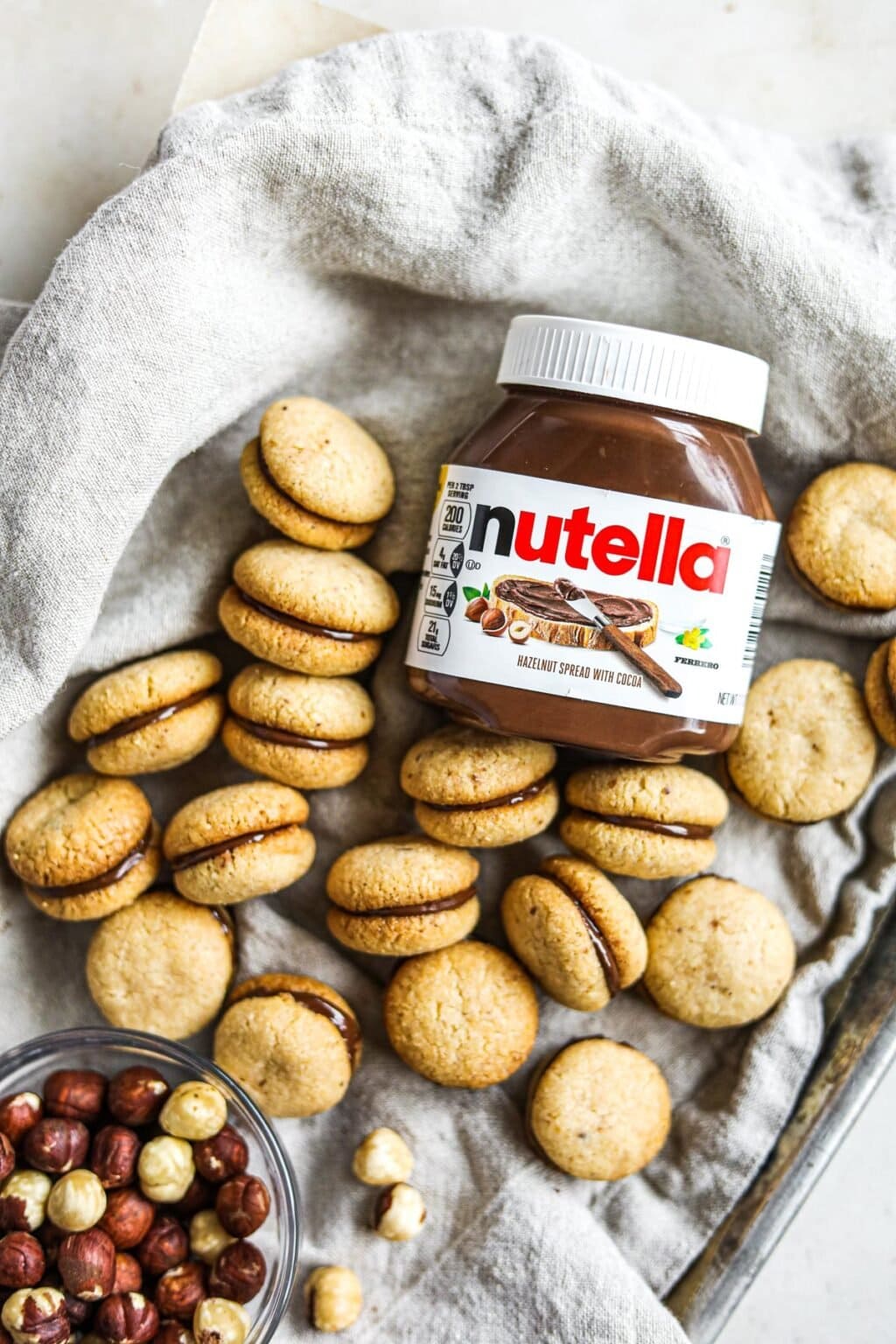 Baci di Dama (Italian Chocolate Hazelnut Cookies) • The Heirloom Pantry