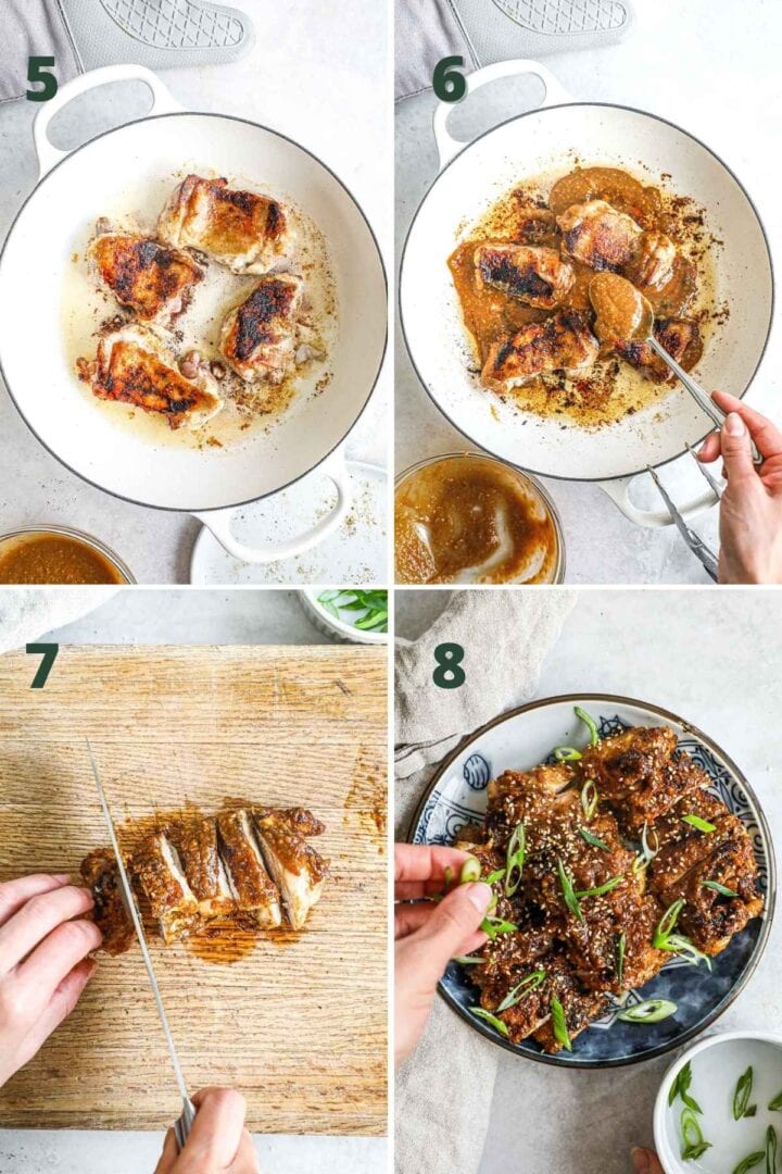 Miso Jidori Chicken Thighs • The Heirloom Pantry