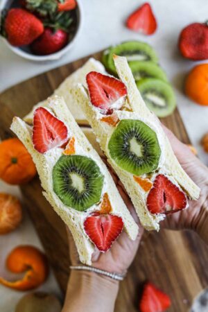 Fruit Sando (Japanese Fruit Sandwich) • The Heirloom Pantry