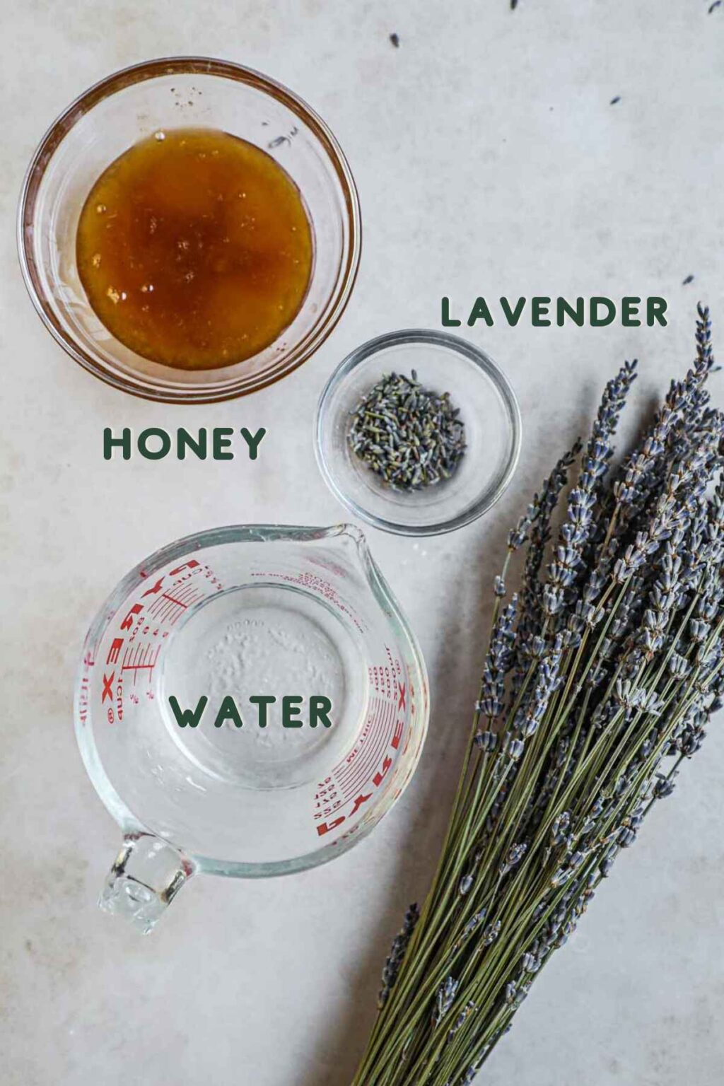 Honey Lavender Simple Syrup • The Heirloom Pantry