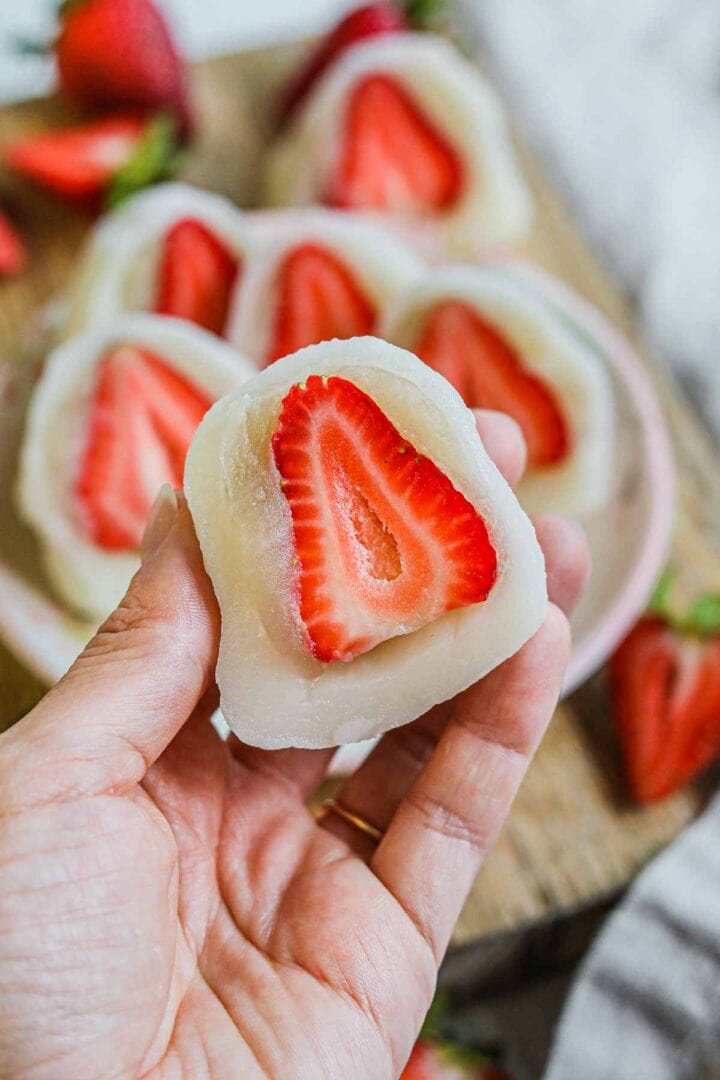 How to Make Strawberry Mochi (Ichigo Daifuku) • The Heirloom Pantry