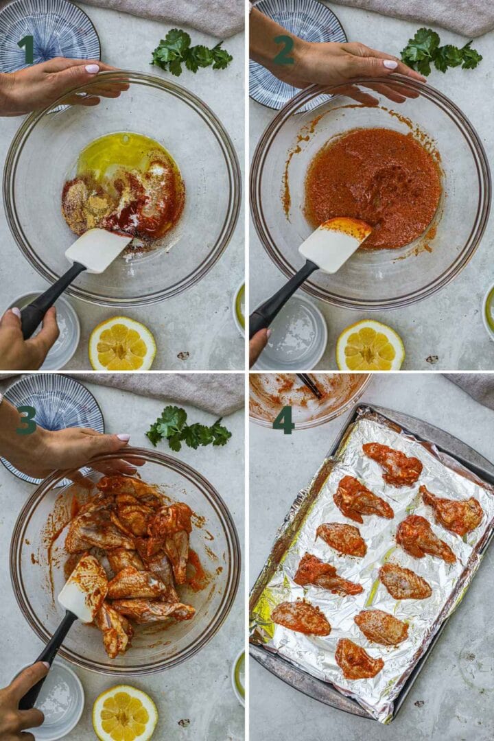 Garlic Parmesan Chicken Wings • The Heirloom Pantry