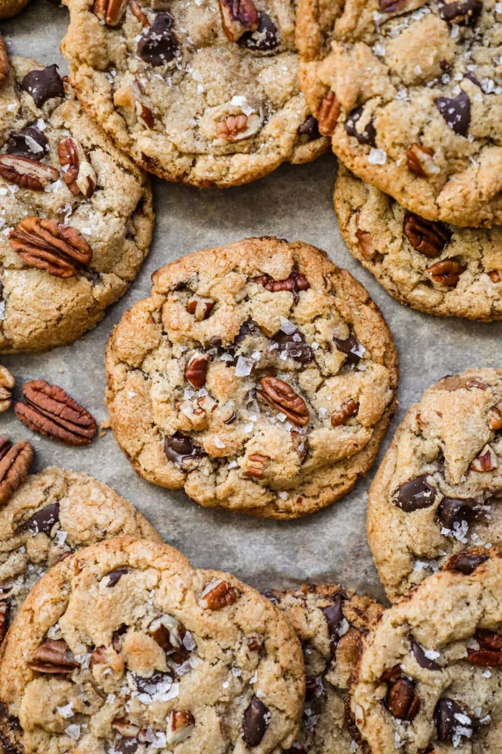 Brown Butter Pecan Chocolate Chip Cookies • The Heirloom Pantry