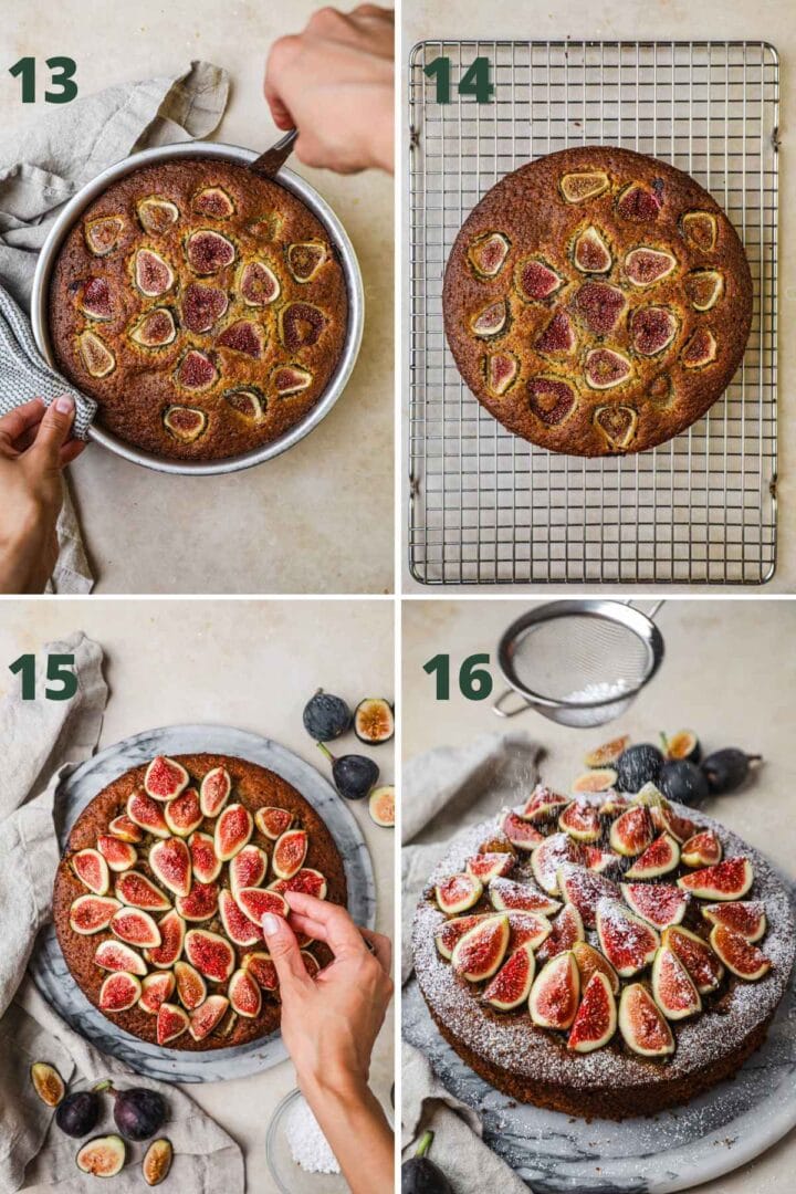 Fig and Almond Olive Oil Cake • The Heirloom Pantry