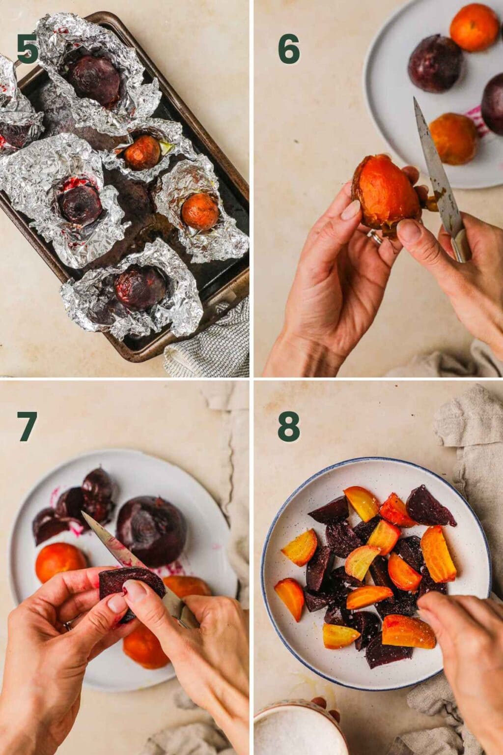 Tender Roasted Beets • The Heirloom Pantry