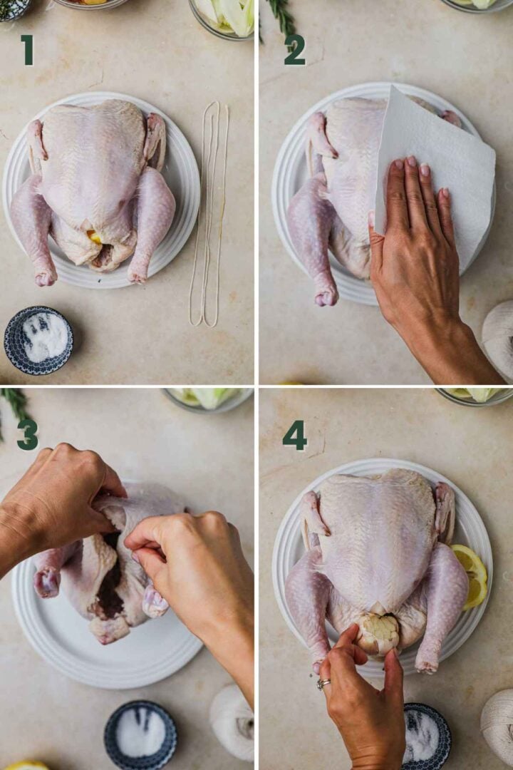 How to Truss a Chicken or Turkey (Photos and Video!) • The Heirloom Pantry