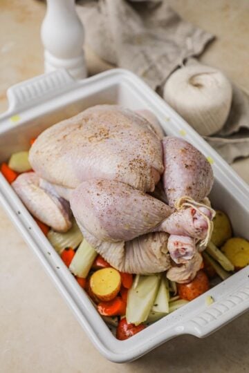 How to Truss a Chicken or Turkey (Photos and Video!) • The Heirloom Pantry