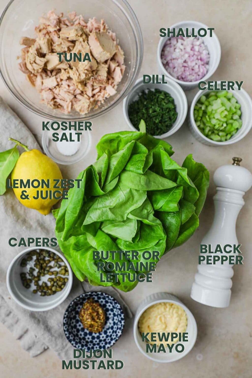 Tuna Salad Lettuce Wrap • The Heirloom Pantry